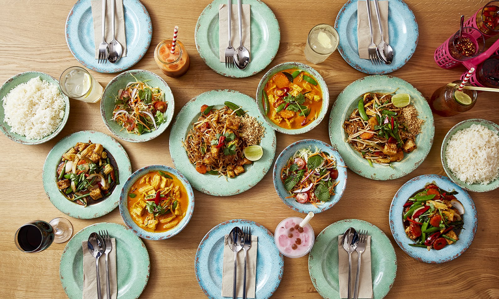 Thai Feast Menu For Groups | 3-Course Set Menu | Rosa’s Thai