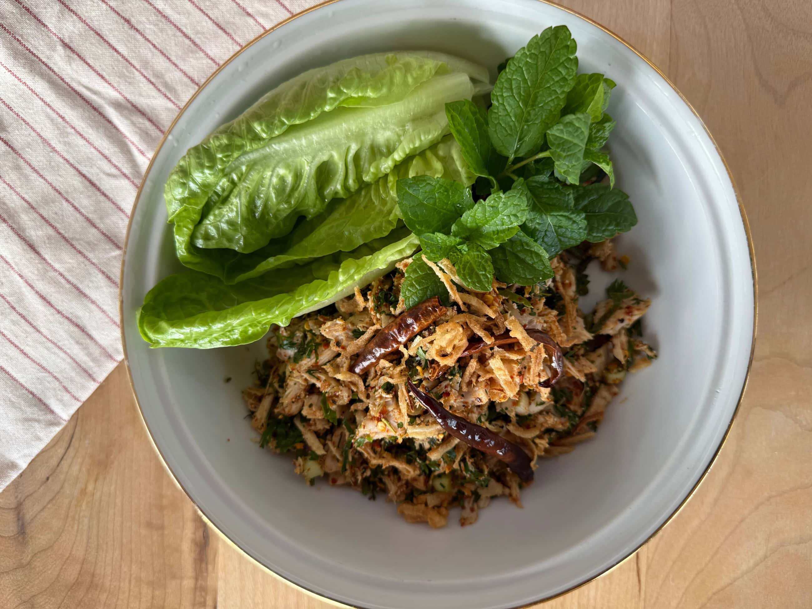 Leftover Larb Turkey | A Thai Twist on Christmas Leftovers